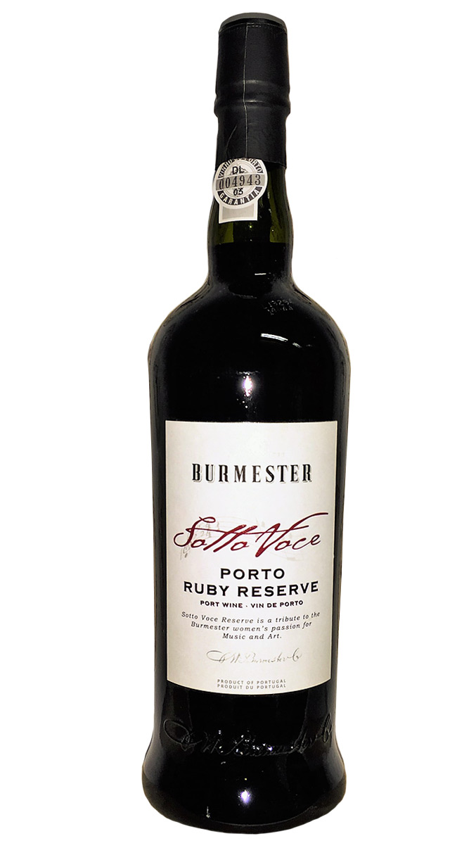 Burmester Ruby Reserve Port Sotto Voce | PORTWEIN - SHOP ::: Portwein | Madeira | Sherry